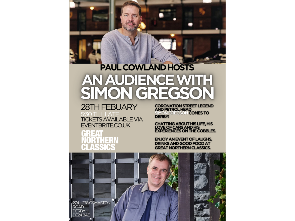 Paul Cowland hosts an audience with Simon Gregson - Great Northern Classics